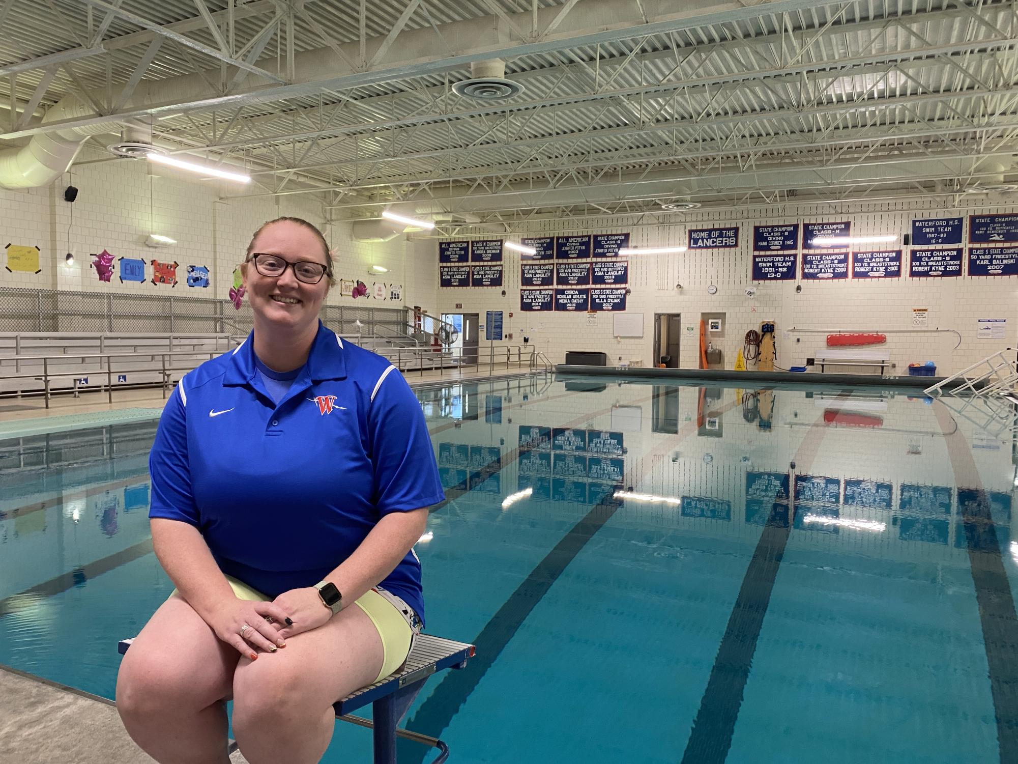 New Head Coach for the Girls Swimming Team: Amy Poulton – The Lancelot